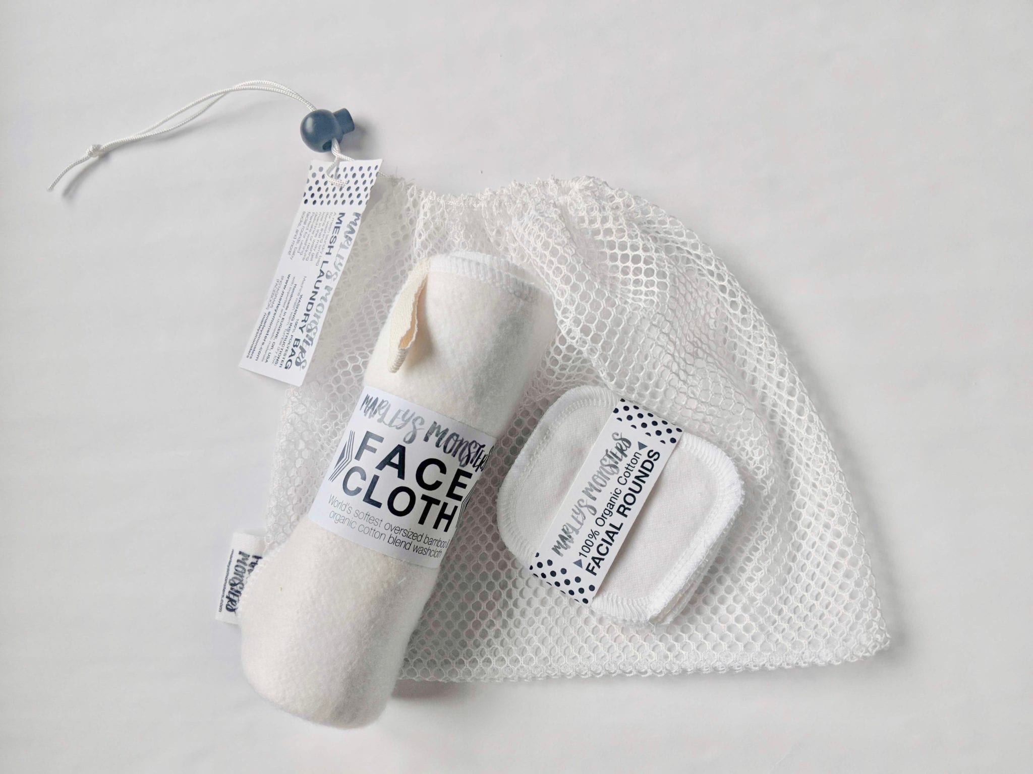 Organic No-Waste Face Washing Travel Kit - Sustainable Travel & Living