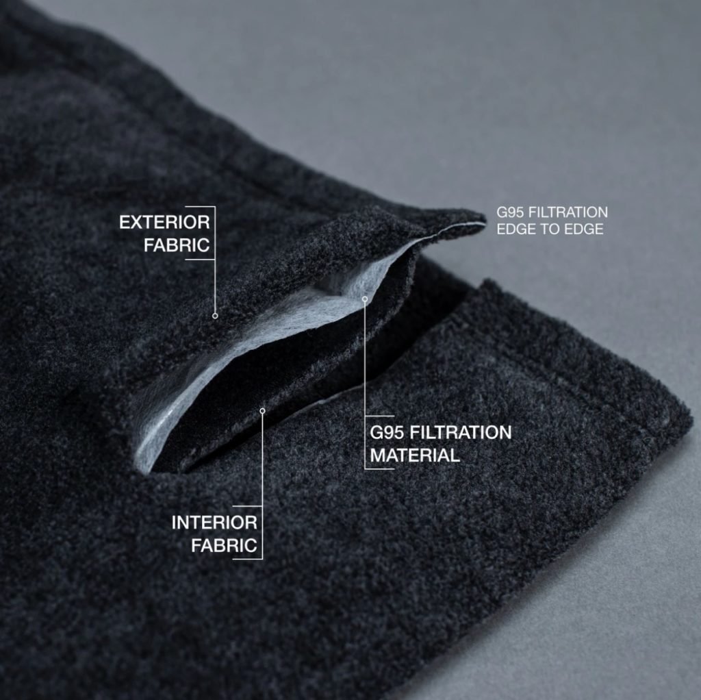 Fleece Air Filtration Biogaiter - Sustainable Travel & Living