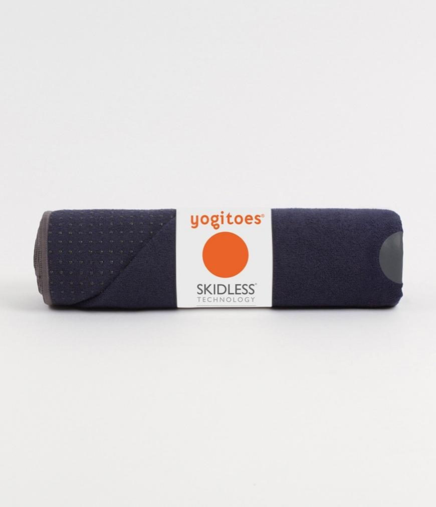 Yogitoes Yoga Mat Towel - Midnight Blue - Sustainable Travel & Living