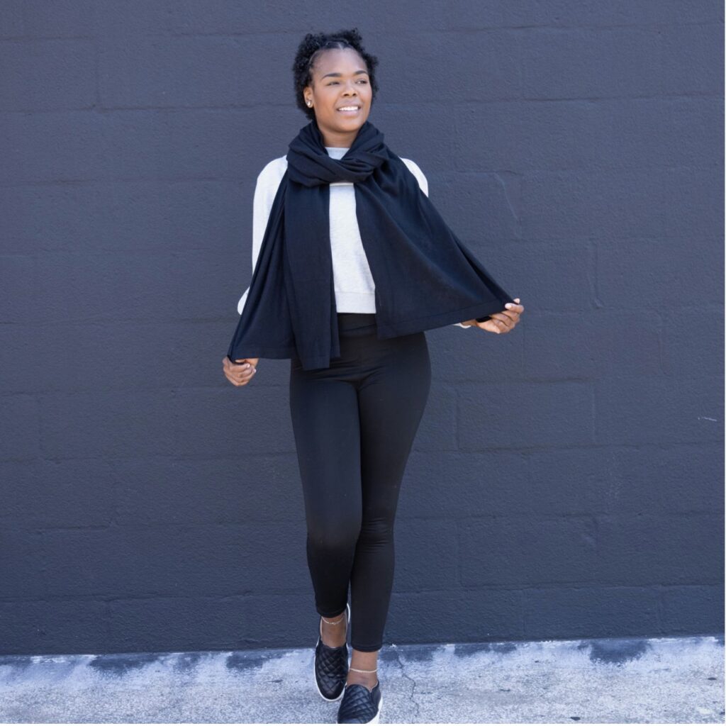 Organic Cotton Travel Scarf - Sustainable Travel & Living