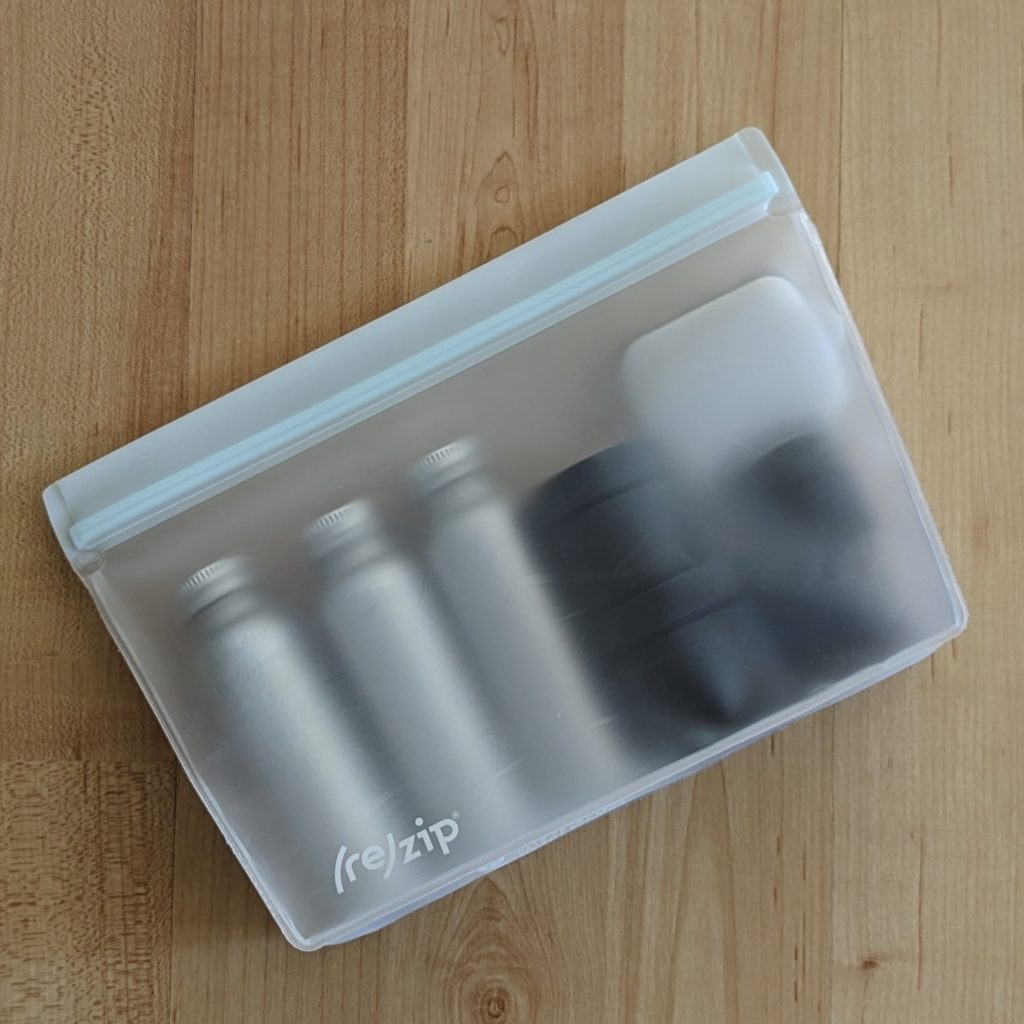 Reusable TSA-Friendly or Pack-It Travel Container Sets - Sustainable ...